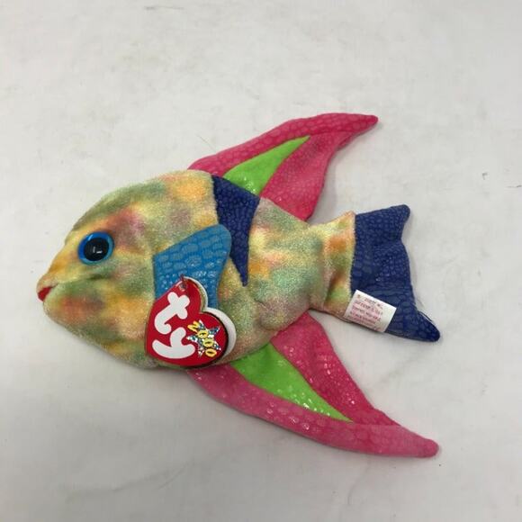 Beanie Babies | Toys | Ty Beanie Babies Aruba Fish | Poshmark